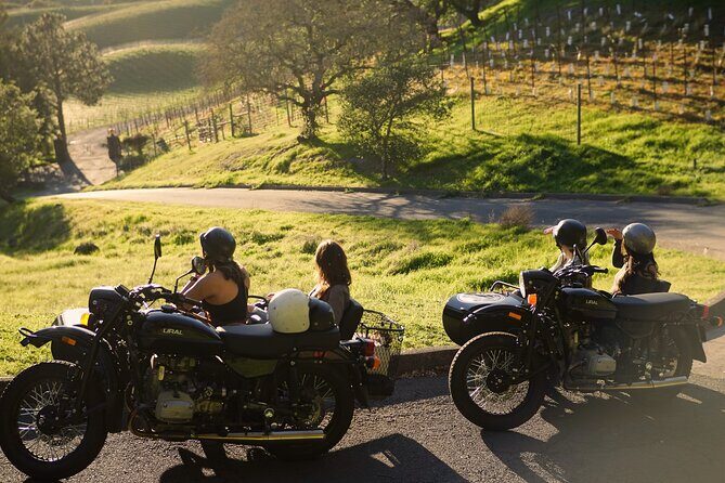 Private Sidecar Winery Tour through Napa Valley - An Inside Look at the Itinerary