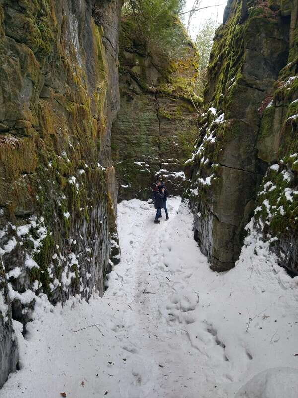 Private Singhampton Caves Snowshoe-Collingwood/Blue Mountain - The Itinerary in Detail