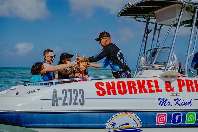 Private Snorkeling and Boat Riding Experience in Aruba - FAQ