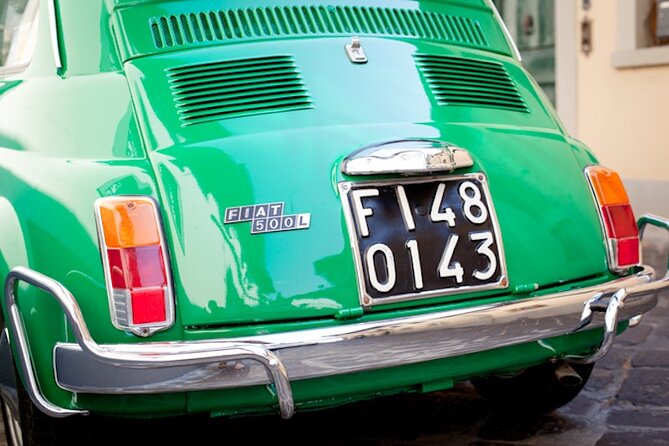 Private Sunset Vintage Fiat 500 Tour from Florence with Dinner - Practical Details