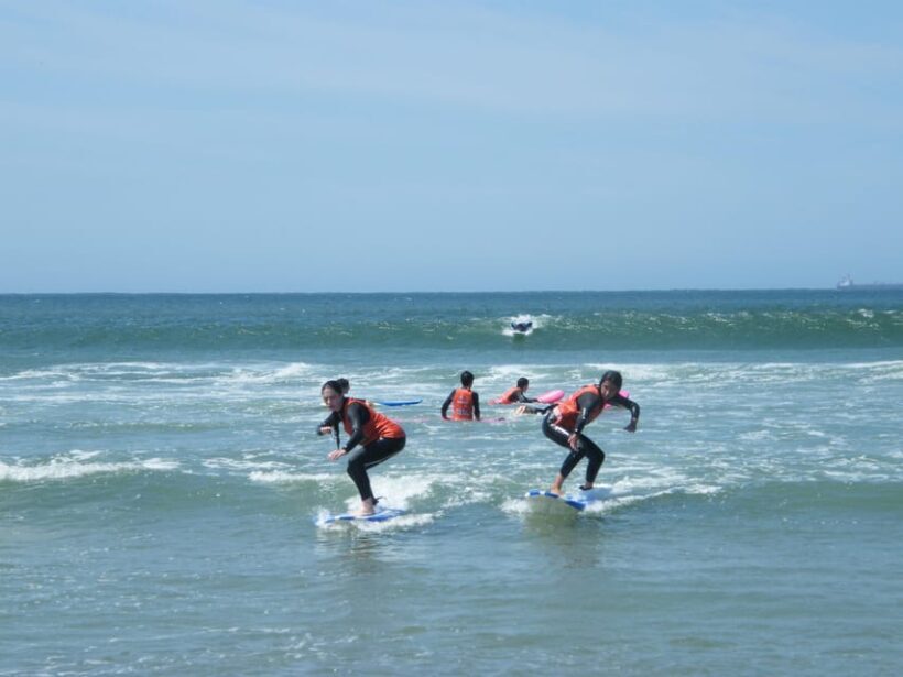 Private Surf Class for two at Matosinhos Beach - A Balanced Look at a Private Surf Class at Matosinhos Beach
