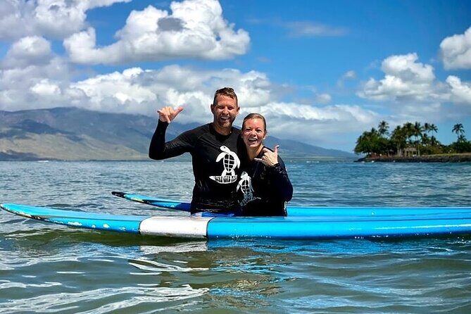 Private Surf Lesson at Kalama Beach in Kihei - An Introduction to the Maui Private Surf Lesson at Kalama Beach