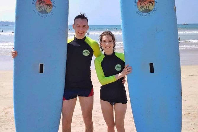 PRIVATE Surf lesson for Beginners Couple - Key Points