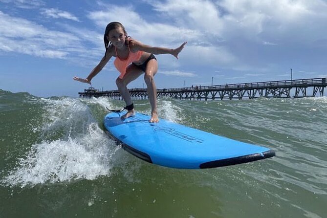 Private Surf Lesson in North Myrtle Beach - Key Points
