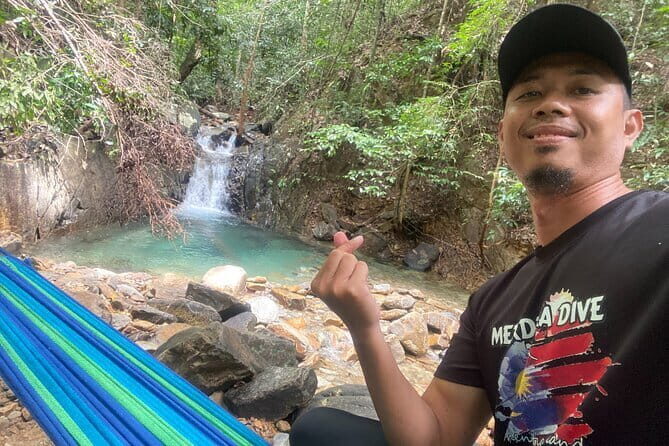 Private Telaga Tujuh Waterfalls and Hidden Blue Pool - Key Points