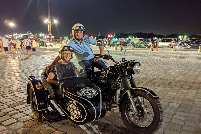 Private Tour of Bordeaux at Night in a Sidecar - Highlights of the Evening Tour