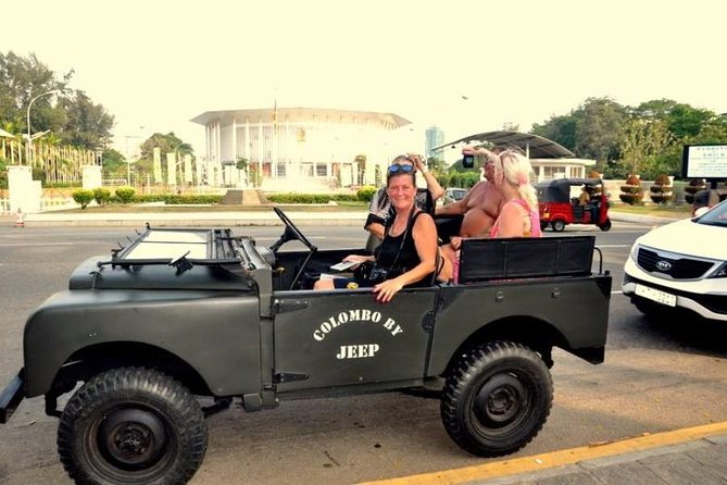 Private Tour of Colombo in a World War II Jeep - Frequently Asked Questions
