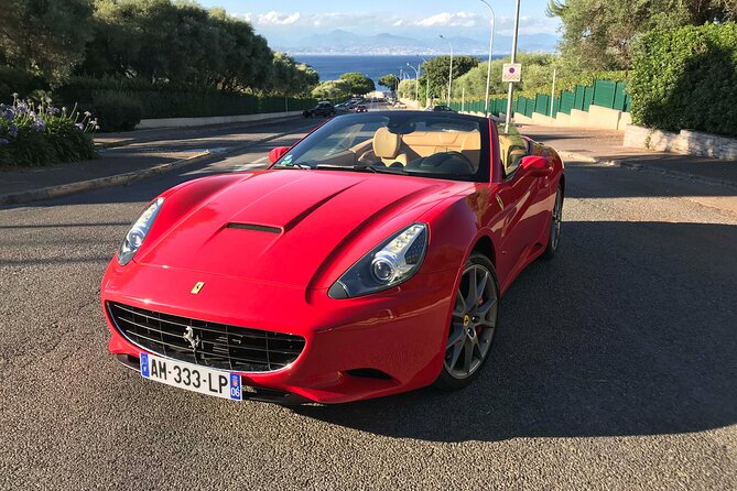 Private Tour of Juan les Pins by Ferrari - Key Points