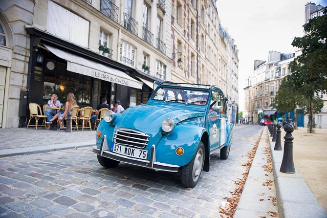 Private Tour Paris 3 Hours in Vintage Citroën 2CV + Champagne - Photo Opportunities Galore