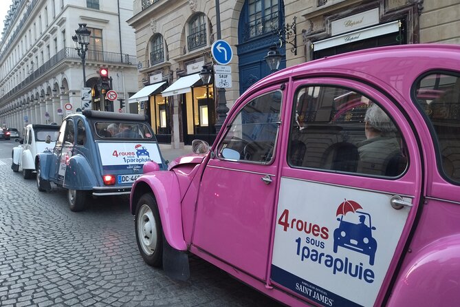Private Tour Paris 3 Hours in Vintage Citroën 2CV + Champagne - Embracing Parisian Elegance