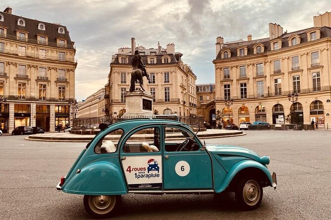 Private tour Paris Little-known places 2 hours in Citroën 2CV - The Sum Up