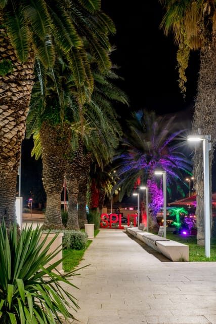 Private tour: Split by night - The Itinerary in Detail