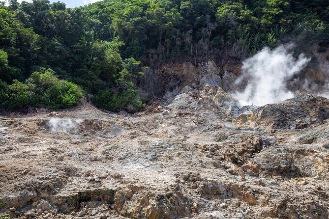 Private Tour St Lucia Sulphur Springs Drive- in Volcano&Mud baths - Key Points