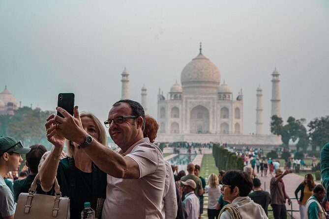 Private Tour : Taj Mahal , Agra Fort With Language Guide - First Stop: Arriving in Agra and Visiting the Taj Mahal
