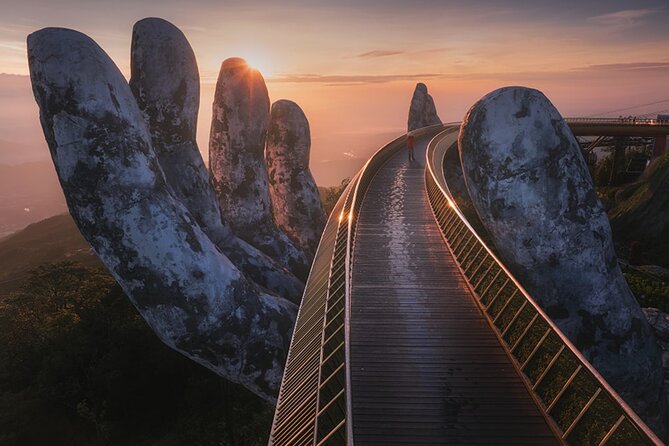 Private Tour Tien Sa Cruise Port to Golden Bridge with Cable Car - Key Points