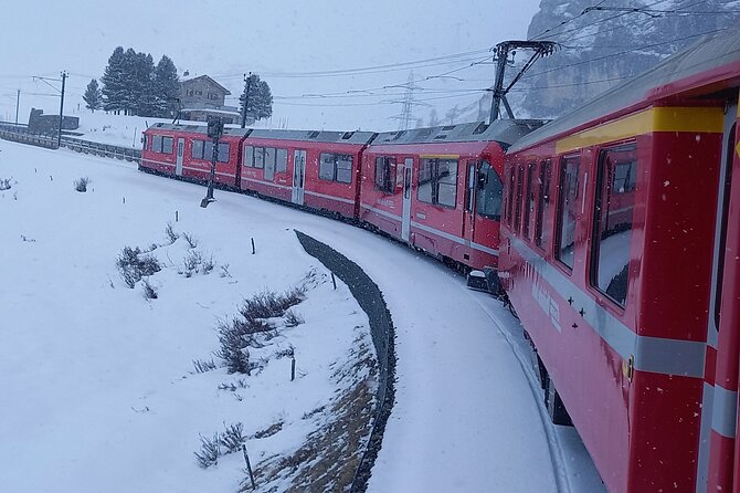 Private Tour to Bernina Train & Lake Como. Hotel Pick-Up - Meeting and Pickup