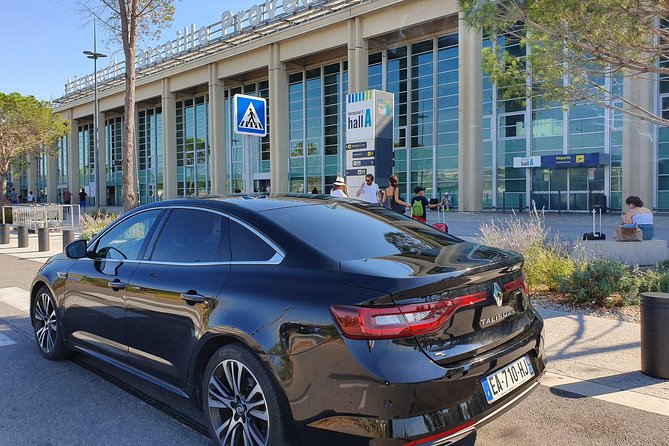 Private transfer by car: Marseille airport from or to Nice / Cannes - Key Points