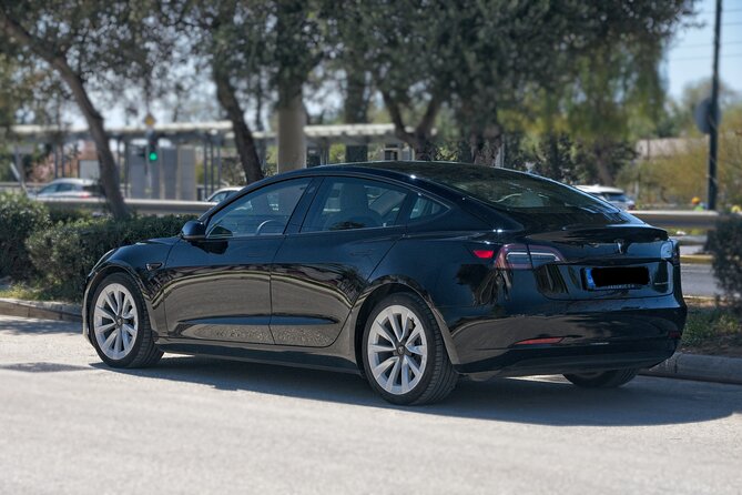 Private Transfer from Athens City to Athens Airport with Tesla - The Sum Up