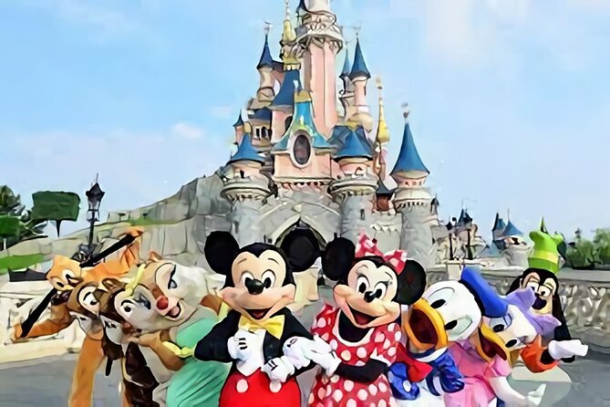Private transfer from/to CDG, ORLY airports <=> DISNEYLAND - Key Points