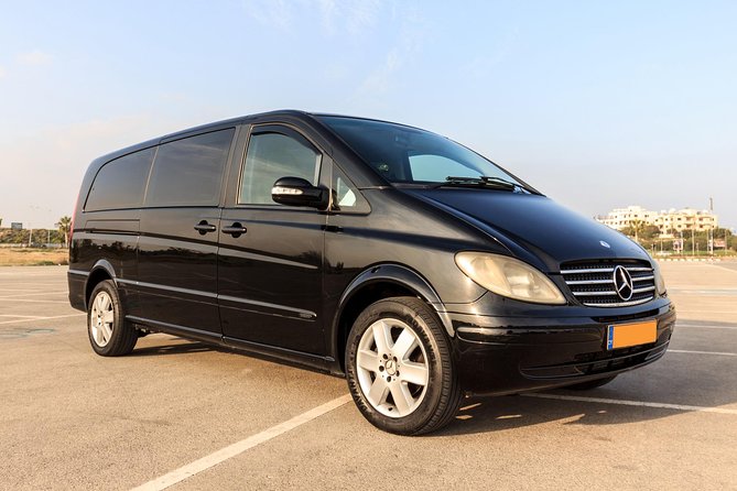 Private Transfer: Larnaca Airport to Larnaca District 1-14 Pax - Booking Process