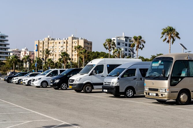 Private Transfer: Larnaca Airport to Protaras 1-14 pax - The Itinerary in Detail