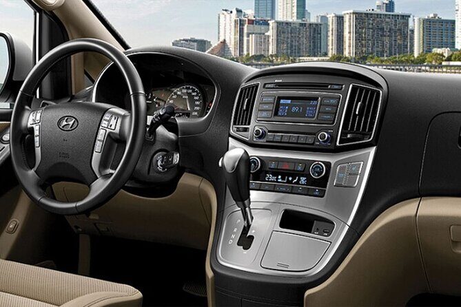 Private Transfer Tahiti Airport PPT to Papeete Urban Area by Van - The Vehicle and Comfort
