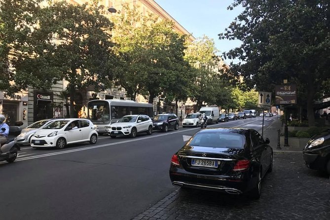 Private transfers in the city of Rome (one way) - The Limitations