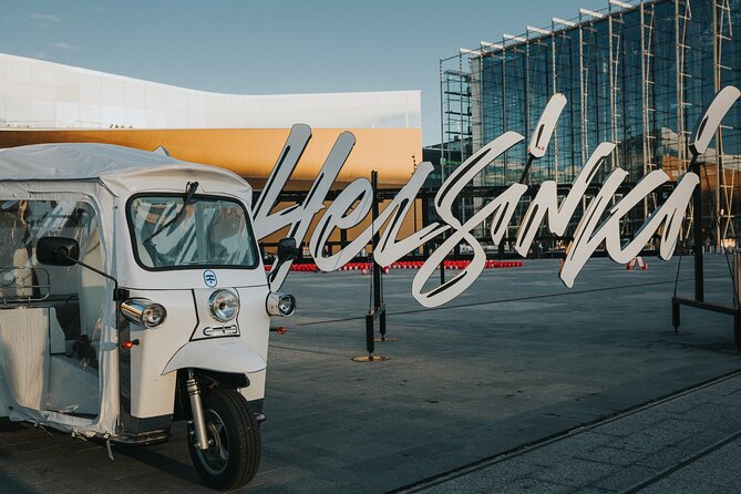 Private Tuktuk Guided Tour in Helsinki 2,5 Hrs - Immersive Audio Guiding Experience