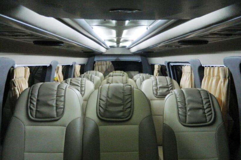 "Private Van Hire: Custom Itinerary & Free Trip Consultancy" - Key Points