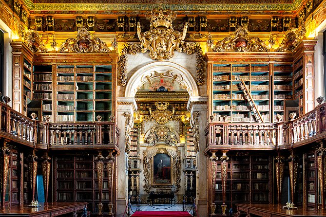 PRIVATE VIP Joanina Library & University of Coimbra Incl. Tickets - Discover the Stunning Joanina Library