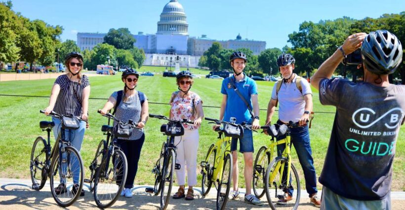 Private Washington DC Bike Tour - The Three-Hour "Monuments and Memorials" Tour