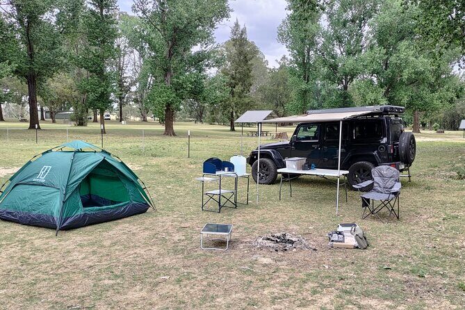 Private Waterfront Camping Sydney for 2 days - Key Points