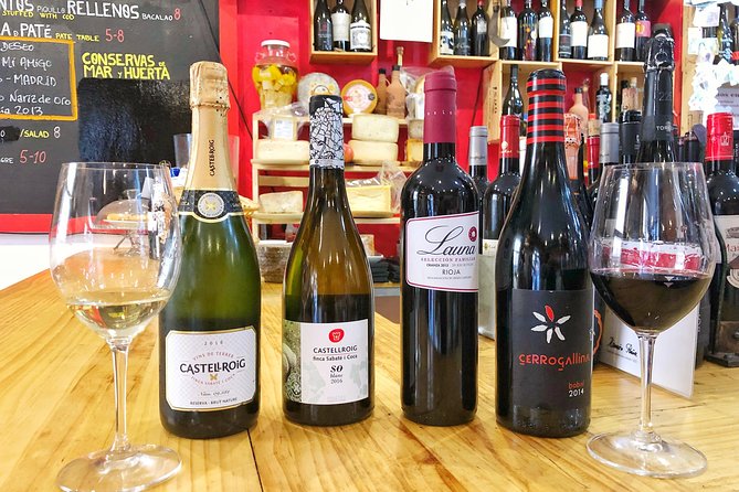 Private Wine and Premium Tapas Tour With Sommelier in Madrid - Included Experiences