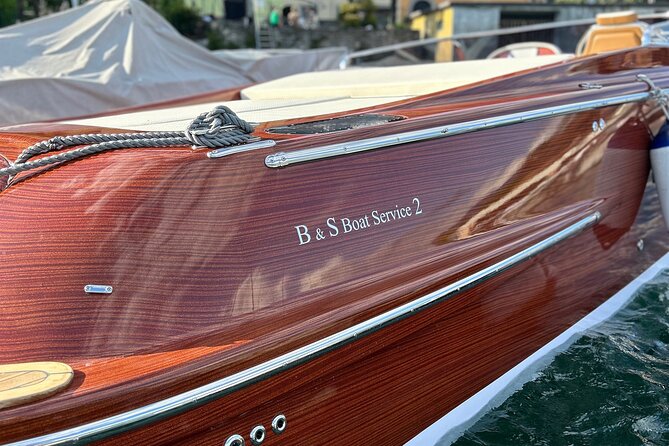 Private Wooden Boat Tour on Lake Como - Participation Information