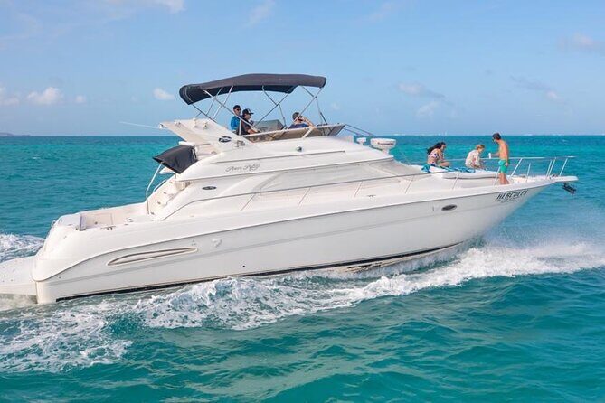 Private Yacht - 46 ft SeaRay Cancun Bay Snorkel 23P4 - The Sum Up