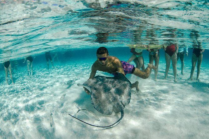 Private Yacht 48 ft Sting Ray City, Snorkel & Starfish Beach - Jet Skis & Additional Excitement