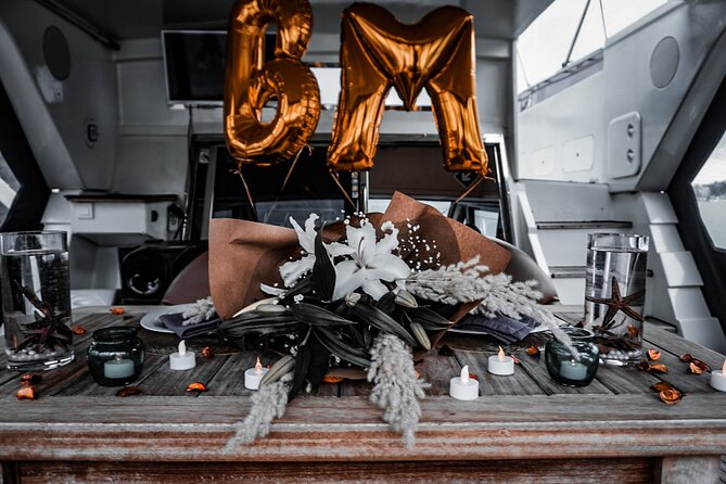 Private Yacht for Surprise Events / Birthday, Proposal, Anniversary, Party Etc - Dining Choices and Catering Services