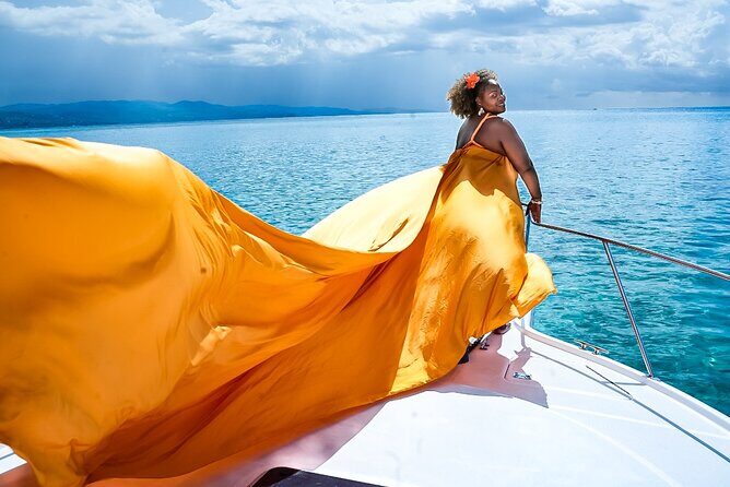 Private Yacht Tour w/optional Flying Dress Photoshoot Montego Bay - An Overview of the Experience