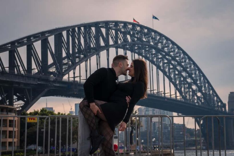 Professional photoshoot at The Rocks in Sydney - The Sum Up