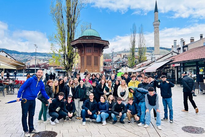 PROFESSIONAL SARAJEVO WALKING TOUR - With Guide Who Guided STING! - Key Points