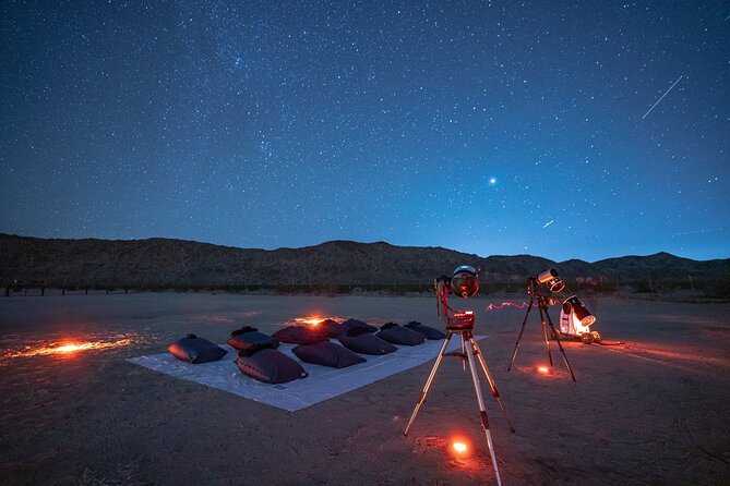 Professional Stargazing in Joshua Tree - Comfort and Amenities for a Memorable Evening
