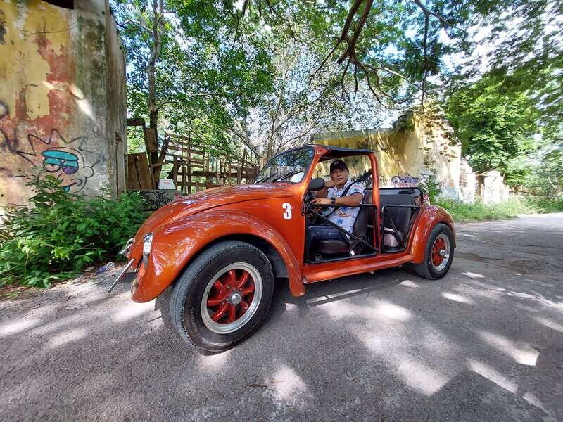 Progreso: Ghost Town Tour + Beach Club in a Classic Beetle - The Sum Up