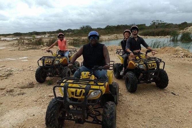 Progreso Misnebalam Ghost Town ATV excursion and Break at Silcer Beach Club - Key Points