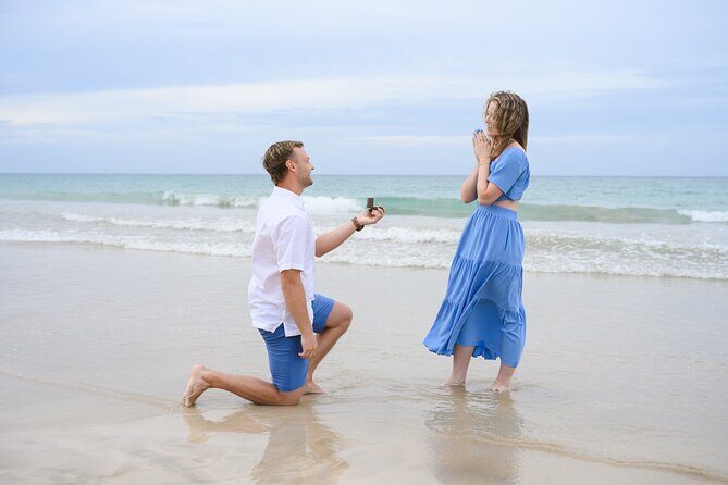 Proposal Photoshoot at the Beach - The Sum Up