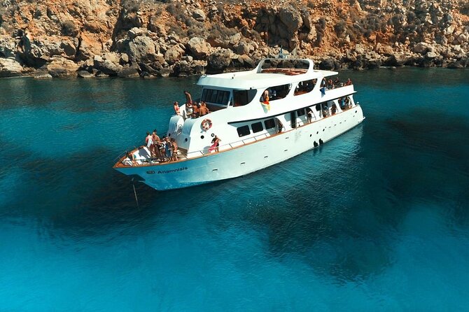 Protaras: 16+ ADULTS - LUXURY YACHT - Cypriot Lunch & 1 Drink - Cancellation Policy