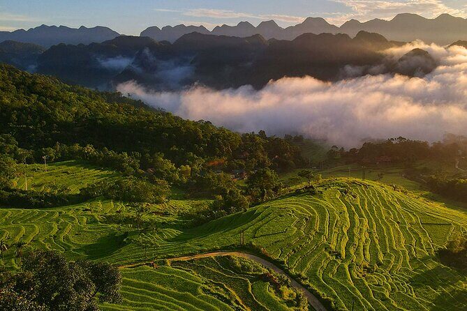 Pu Luong 2 Days 1 Night Tour from Hanoi - First Stop: Hieu Waterfall and Tom Village