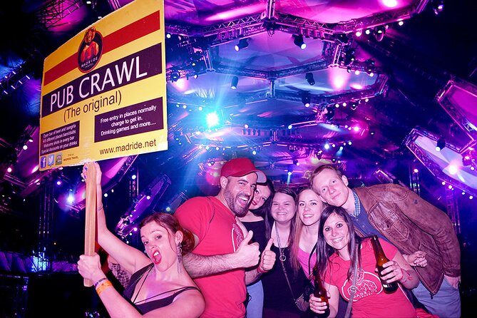 Pub Crawl Madrid-The Original since 2005-Shots-Fun-Clubs-Dance - Pricing and Value