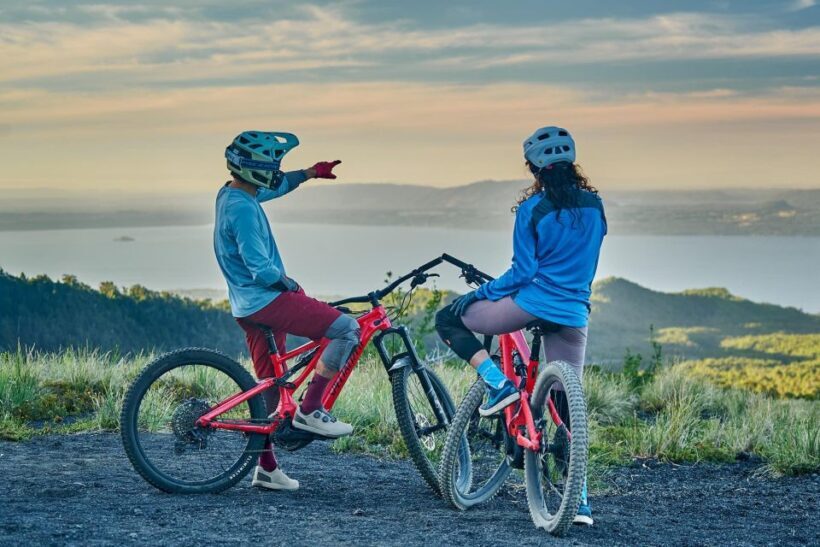 Pucon: Discover active volcano routes with MTB tour in ebike - Setting Off for a Scenic Adventure