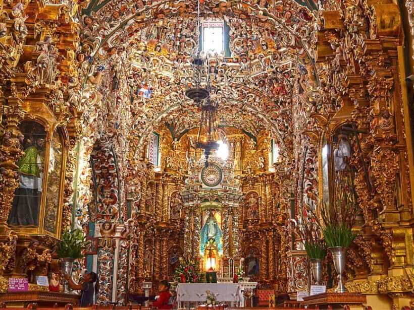 Puebla & Cholula: Baroque, Pyramid & Churches - The Colorful Church of Tonantzintla