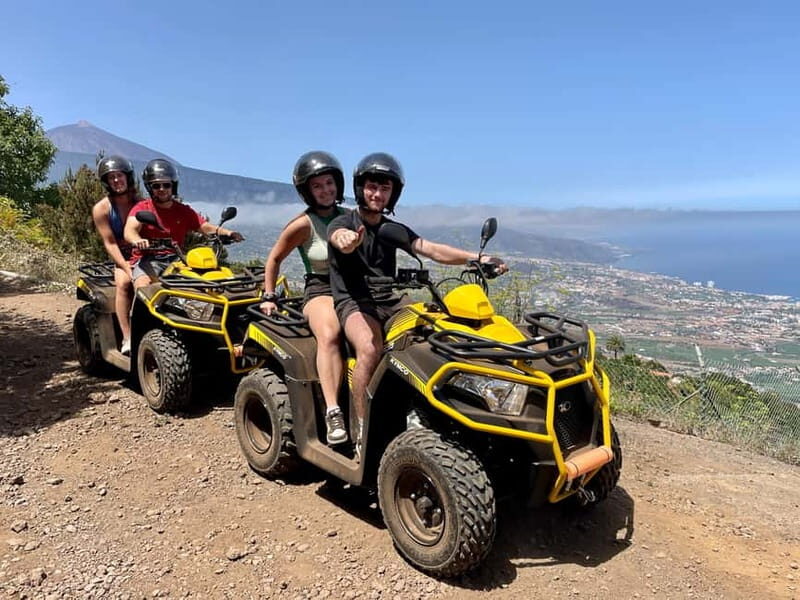Puerto de la Cruz: Teide or Valley Off-Road Quad Tour - The Teide National Park Route
